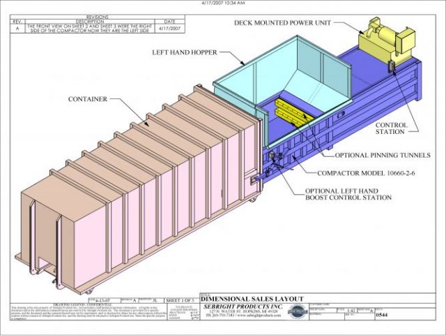 Stationary Compactors - Sebright Products Inc