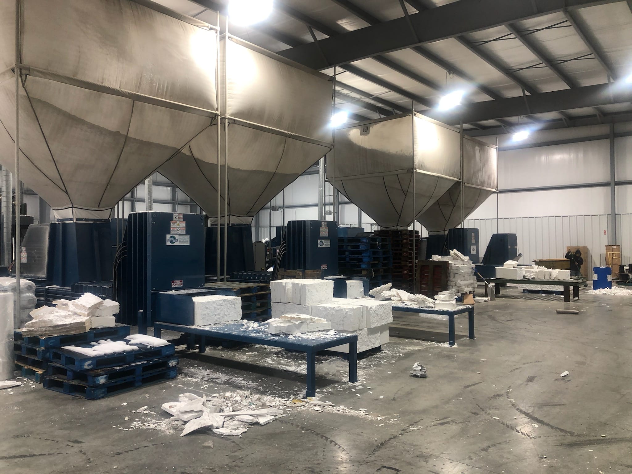 EPS Foam Densification System - Sebright Products Inc